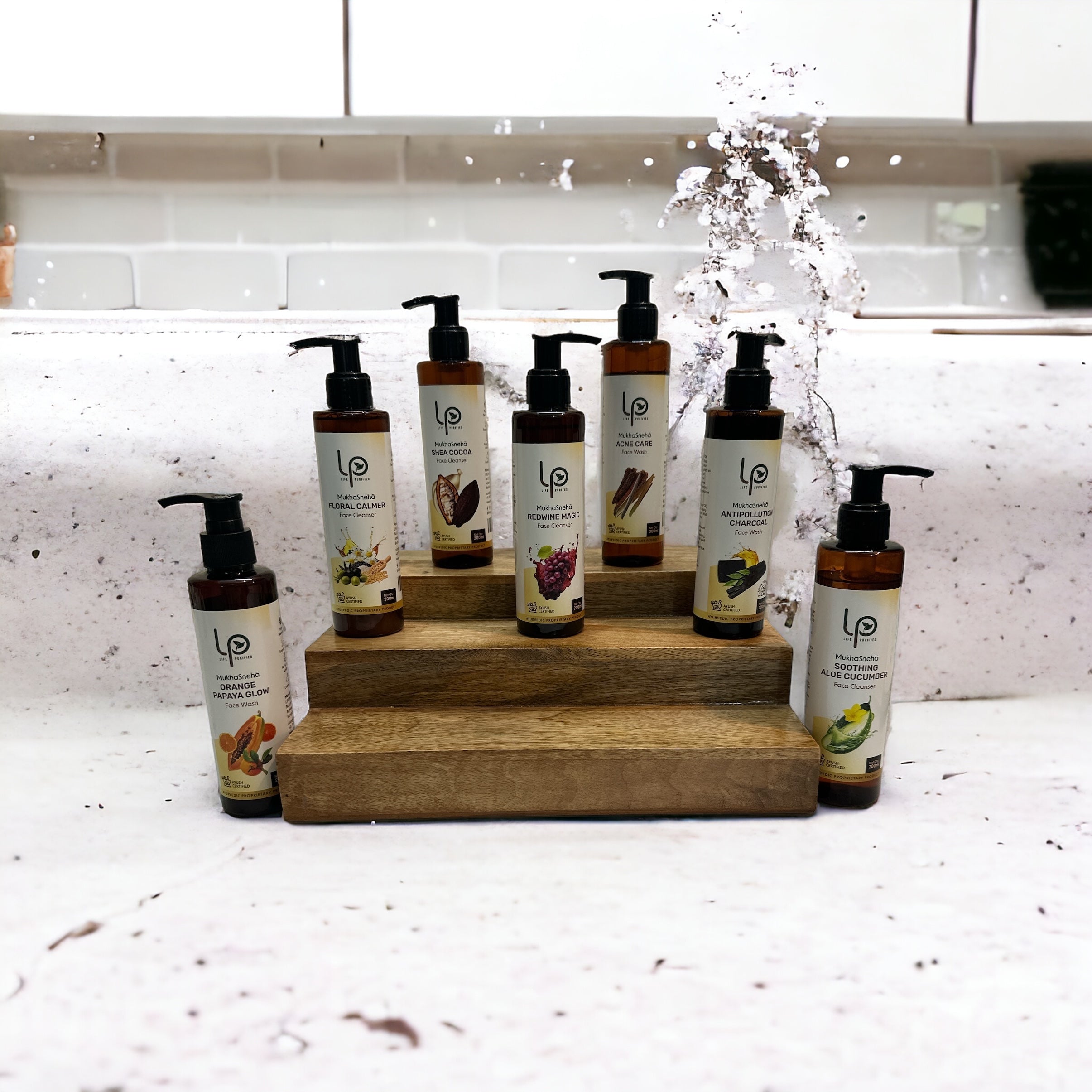 MukhaSneha Skin Care Face Wash Collection | Life Purified